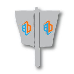 Custom Branded Street Flags — Brand Display New Zealand